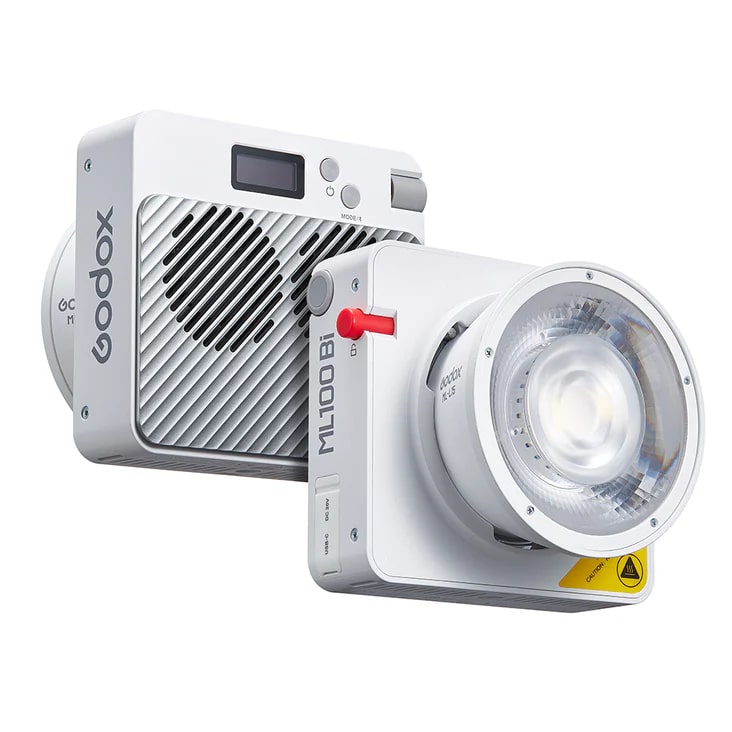 Godox ML100Bi Portable Video Light Kit 2 (W-B) - RANFAUN